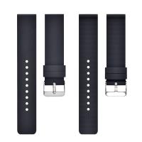 China Durable Optional Colors Silicone Rubber Watch Strap Bands 20mm For Apple Watch for sale