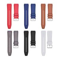 China Replaceable Genuine Leather Watch Band , 22mm Calfskin Watch Strap for sale