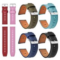 China Top Calf Genuine Leather Watch Strap Band , Quick Release Leather Watch Band Strap for sale