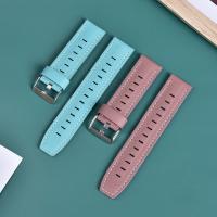 China Top Calf Genuine Leather Watch Strap Band , Quick Release Leather Watch Band Strap for sale