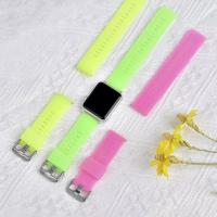 China Luminous Quick Release 20mm Silicone Rubber Watch Strap Bands Flexible for sale