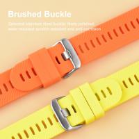 China 20 22 24mm Silicone Rubber Watch Strap Bands With Quickle Release for sale
