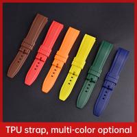 China Soft TPU Silicone Sport Watch Strap Replacement 20 22 24 26mm for sale