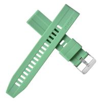 China Quick Release Soft Silicone Watch Strap 20mm Flexible 3 Colors for sale