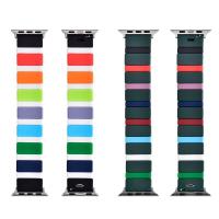 China 18mm Silicone Strap Smart Watch Band Optional Color Luxury For Sports for sale