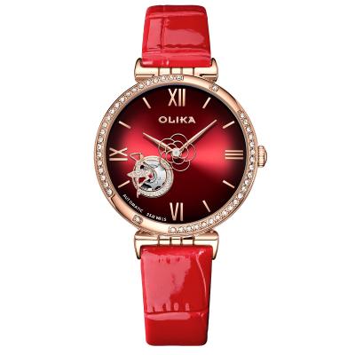 China 3ATM Waterproof Ladies Mechanical Watch , Custom Luxury Mechanical Watch for sale