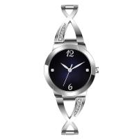China SGS Certified Round 314L Stainless Steel Diamond Watches For Women for sale