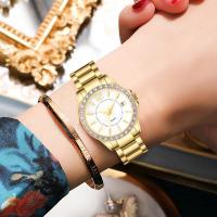 China Stainless Steel Diamond Quartz Watch 3ATM Waterproof Fashion Style for sale