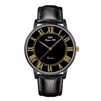 China Movement W0063L SHX Quartz Wrist Watch Leather Strap Domestic for sale