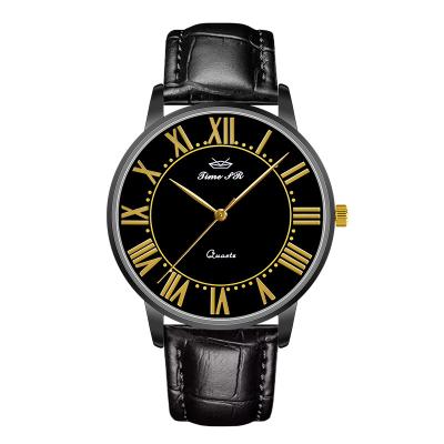 China Movement W0063L SHX Quartz Wrist Watch Leather Strap Domestic for sale