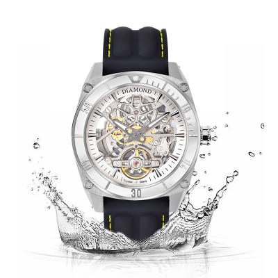 China Mens Luxury Skeleton Automatic Mechanical Wrist Watches for sale