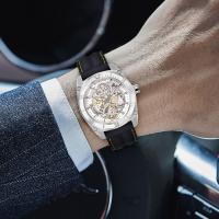 China Mens Luxury Skeleton Automatic Mechanical Wrist Watches for sale