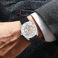 China Mens Luxury Skeleton Automatic Mechanical Wrist Watches for sale