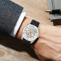 China Mens Luxury Skeleton Automatic Mechanical Wrist Watches for sale