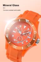 China W0160G Elegant Quartz Watch , Water resistant 5ATM Mens Business Wrist Watches for sale