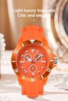 China W0160G Elegant Quartz Watch , Water resistant 5ATM Mens Business Wrist Watches for sale
