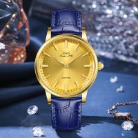 China Multifunctional Leather Strap Waterproof 3ATM Quartz Watch For Men Women for sale
