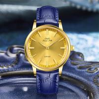China Multifunctional Leather Strap Waterproof 3ATM Quartz Watch For Men Women for sale