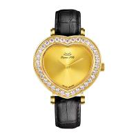 China Charming Multifunctional Leather Strap Waterproof 3ATM Quartz Watch For Women for sale
