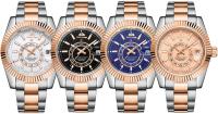 China Tourbillon Men 30m Waterproof Quartz Watch Astronomia Celestial Series for sale
