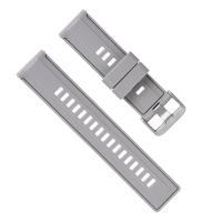 China Luxury Replacement 22mm Silicone Rubber Watch Strap Bands ROHS Certificate for sale