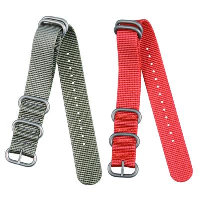 China Zulu Nylon Sport Watch Bands for sale