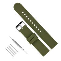 China OEM TPU Watch Band , Waterproof Watch Straps 18 20 22 24MM for sale