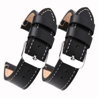 China 26mm Calf Leather Watch Strap for sale