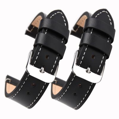 China 26mm Calf Leather Watch Strap for sale