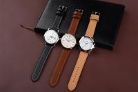 China 26mm Calf Leather Watch Strap for sale