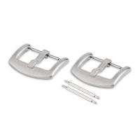 China 304l 316l Stainless Steel Watch Buckle Brushed Finish 16 18 20 22 24 26mm for sale