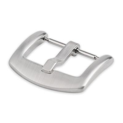 China 304l 316l Stainless Steel Watch Buckle Brushed Finish 16 18 20 22 24 26mm for sale
