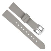 China Narrow Silicon Rubber Watch Band 14mm Lightweight Wristband With Good Shape for sale