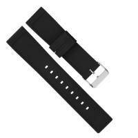 China Fashion Twill Silicone Rubber Watch Bands Anti Sweat Custom Silicone Bracelet for sale