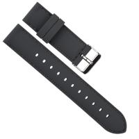 China Thread Watch Strap Replacement Silicone Rubber Watch Band With Special Pattern for sale