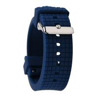 China Dustproof Mens Rubber Watch Bands , 22mm Wrist Watch Straps Mens for sale