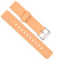 China 2 Pieces Stiff Silicone Adjustable Watch Band 16mm 100 Waterproof for sale