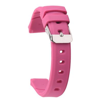 China Waterproof Narrow Watch Band , 14mm Rubber Watch Strap Durable for sale