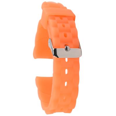 China Varied Colors Silicone Rubber Strap , 16mm Sport Watch Band for sale