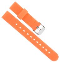 China Varied Colors Silicone Rubber Strap , 16mm Sport Watch Band for sale