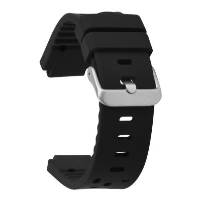China 16mm Mens Rubber Watch Bands Pantone Colors For Sports for sale