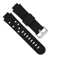 China 16mm Mens Rubber Watch Bands Pantone Colors For Sports for sale