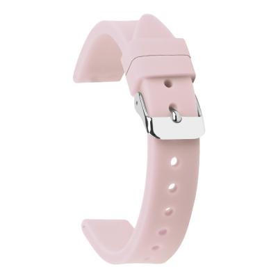 China Lightweight 14mm Rubber Watch Band , CE Silicone Watch Bracelet Colorful for sale