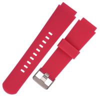 China 100 pure Silicone Rubber Watch Strap Bands , 26*21mm Replacement Watch Bands for sale