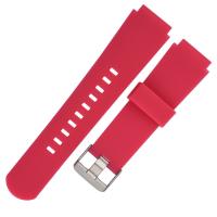 China 100 pure Silicone Rubber Watch Strap Bands , 26*21mm Replacement Watch Bands for sale