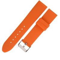 China 20mm Sport Watch Rubber Band , ROHS Soft Rubber Watch Strap Tire Pattern for sale