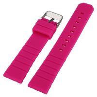 China SHX Silicone Rubber Watch Strap Bands 18mm 20mm Multi Color for sale