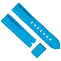 China 22mm Stitch Watch Band , Silicone Watch Bracelet With Quick Release for sale