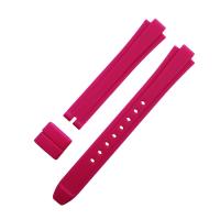 China SHX Silicone Rubber Watch Strap Bands 15x8mm Narrow Watch Strap for sale