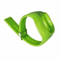 China One Piece Watch Strap Silicone Rubber Watch Band With Watch Slot for sale